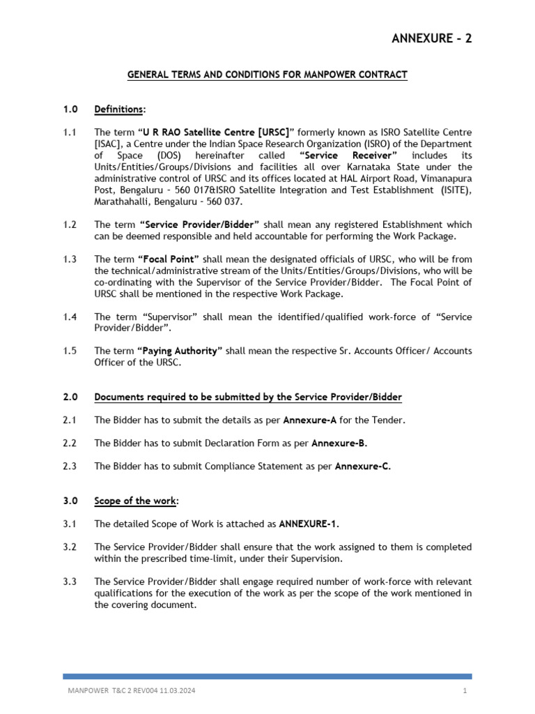 ANNEXURE 1 Nitya@ursc - Gov.in | PDF