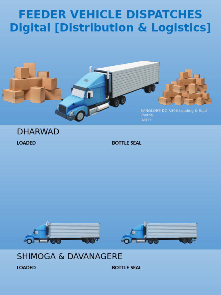 Feeder Vech Dispatch | PDF