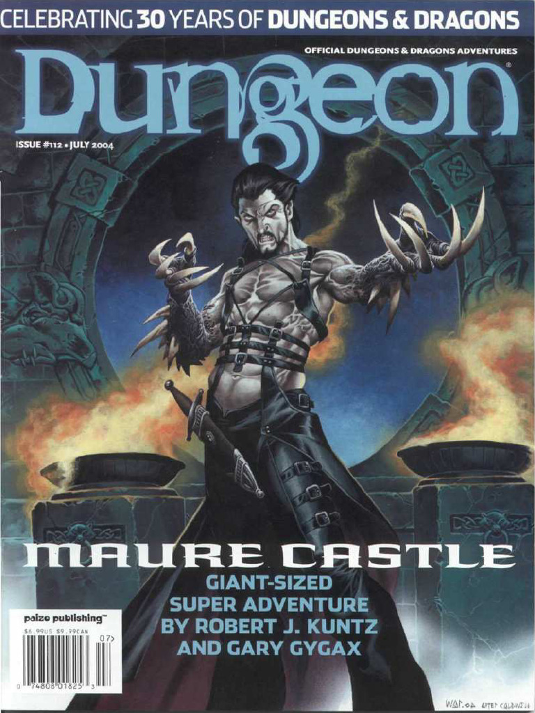Dungeon Magazine 112 - Maure Castle | PDF