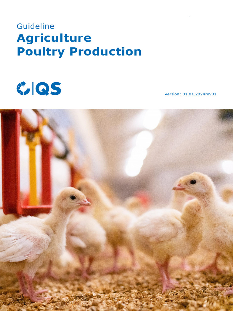 Guideline Agriculture Poultry Production 01.01.2024rev01 | PDF