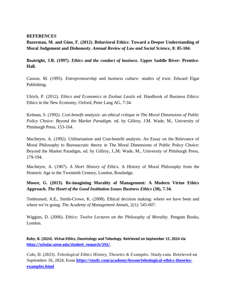 teleological ethics | PDF