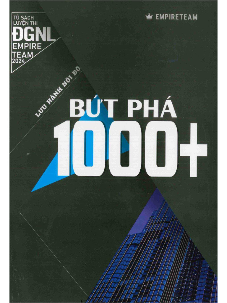 Ebook B T Phá 1000+ Đánh Giá Năng L C (Team EMPIRE) | PDF
