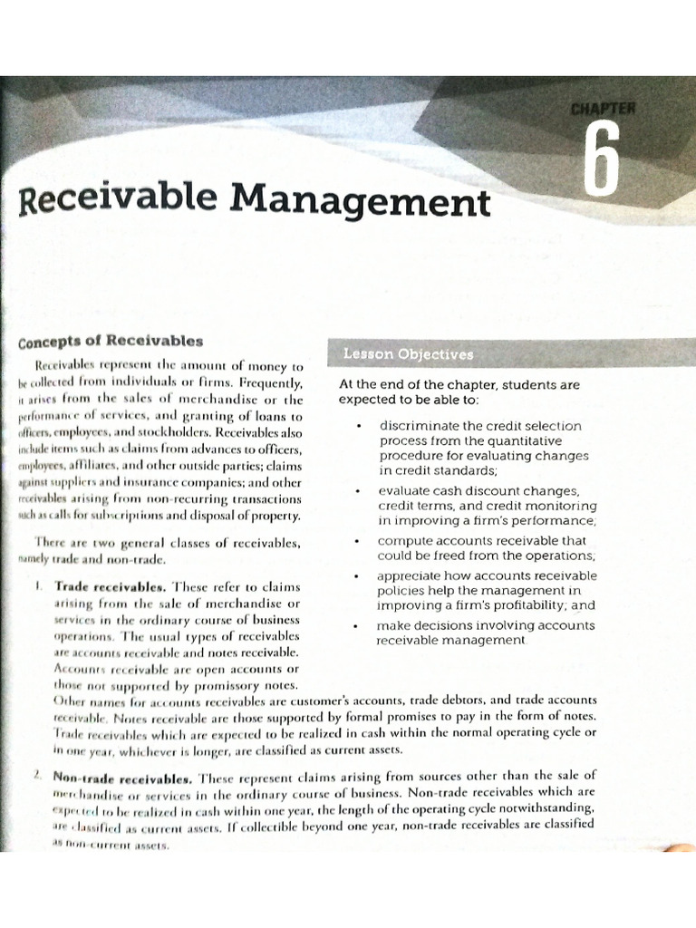 Receivable-Management | PDF