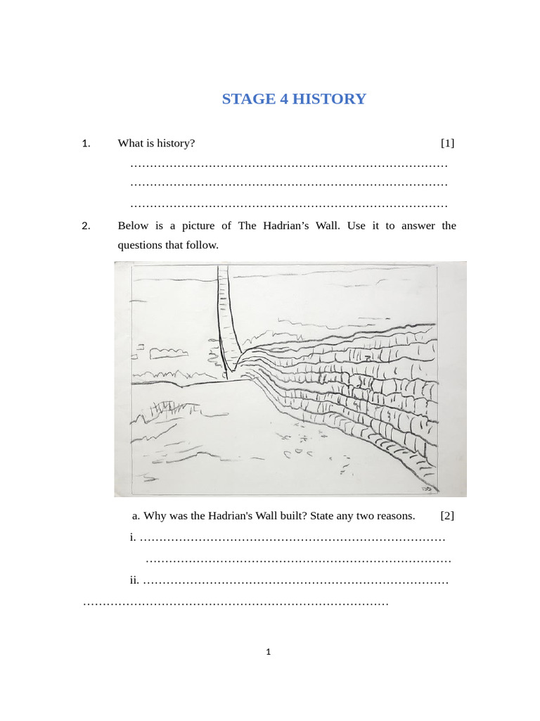 YEAR 4 HISTORY | PDF