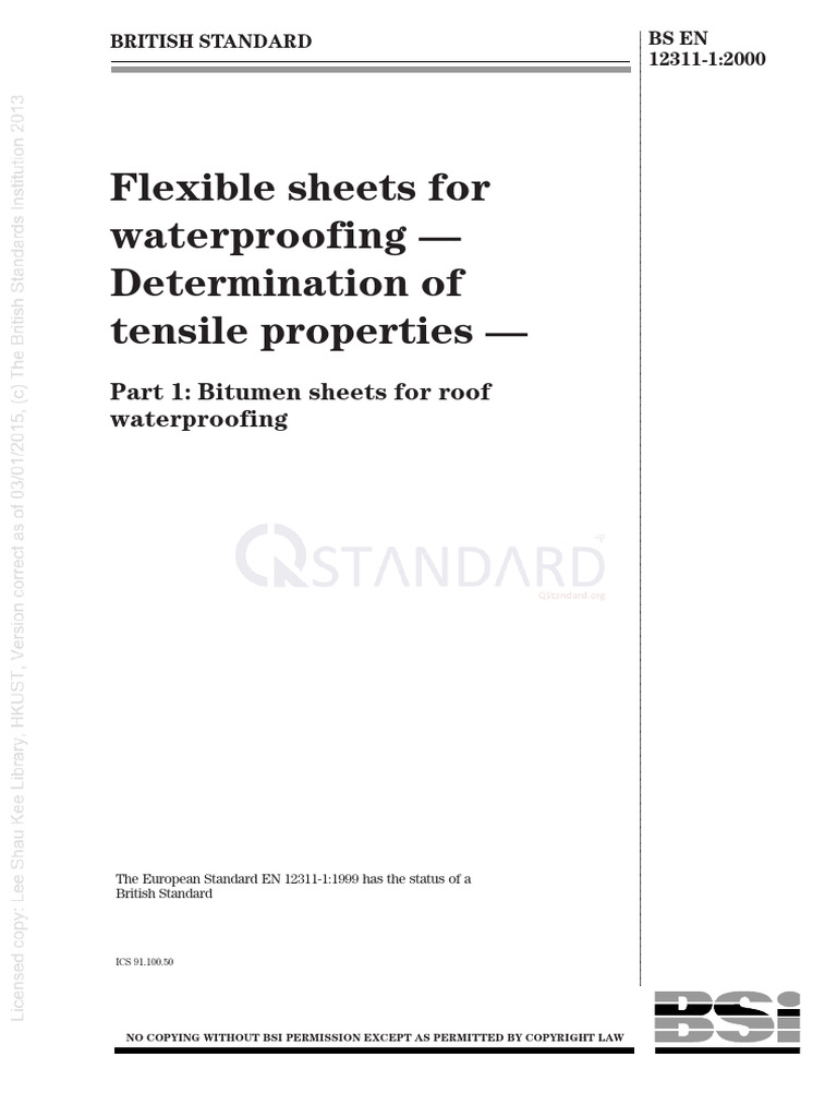 BS en 12311-1-2000 | PDF