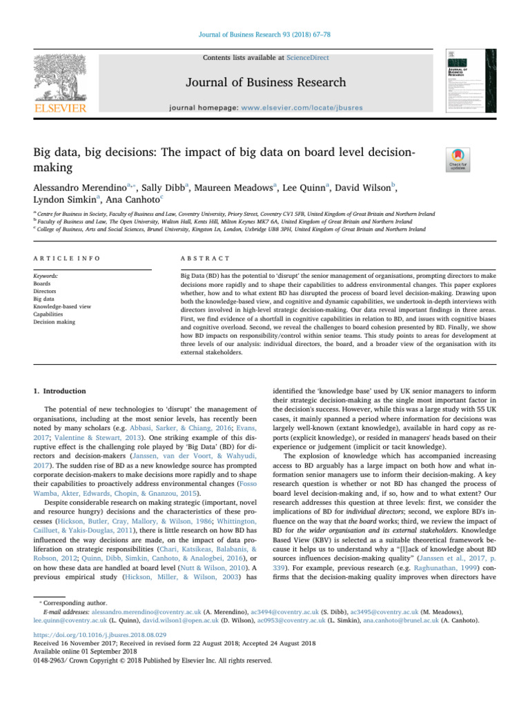 Big Data | PDF