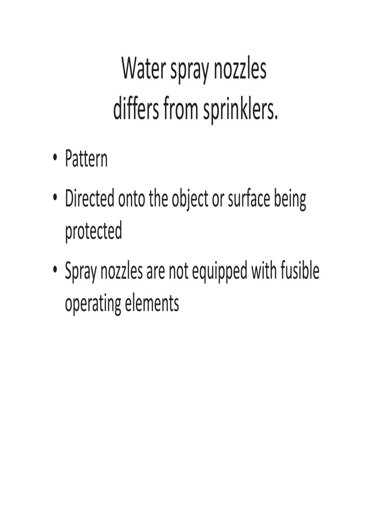 Spray System | PDF