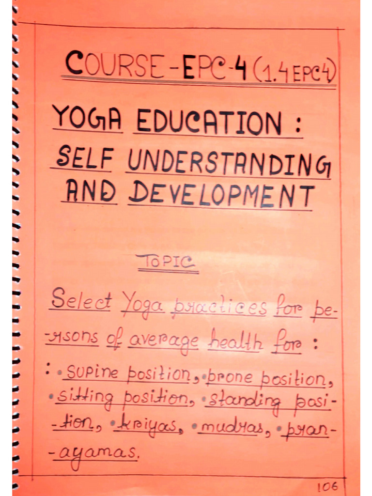 Epc4 Practicum | PDF