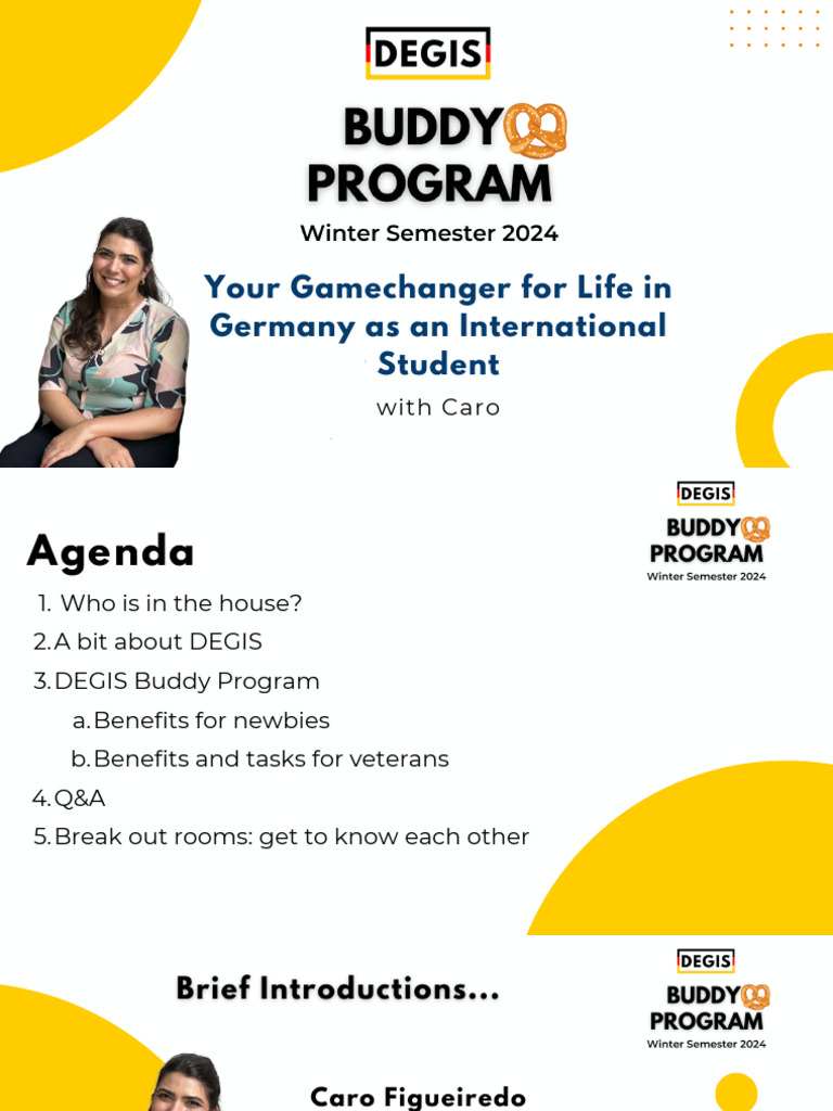 Webinar Buddy Program Wi Se 2024 | PDF