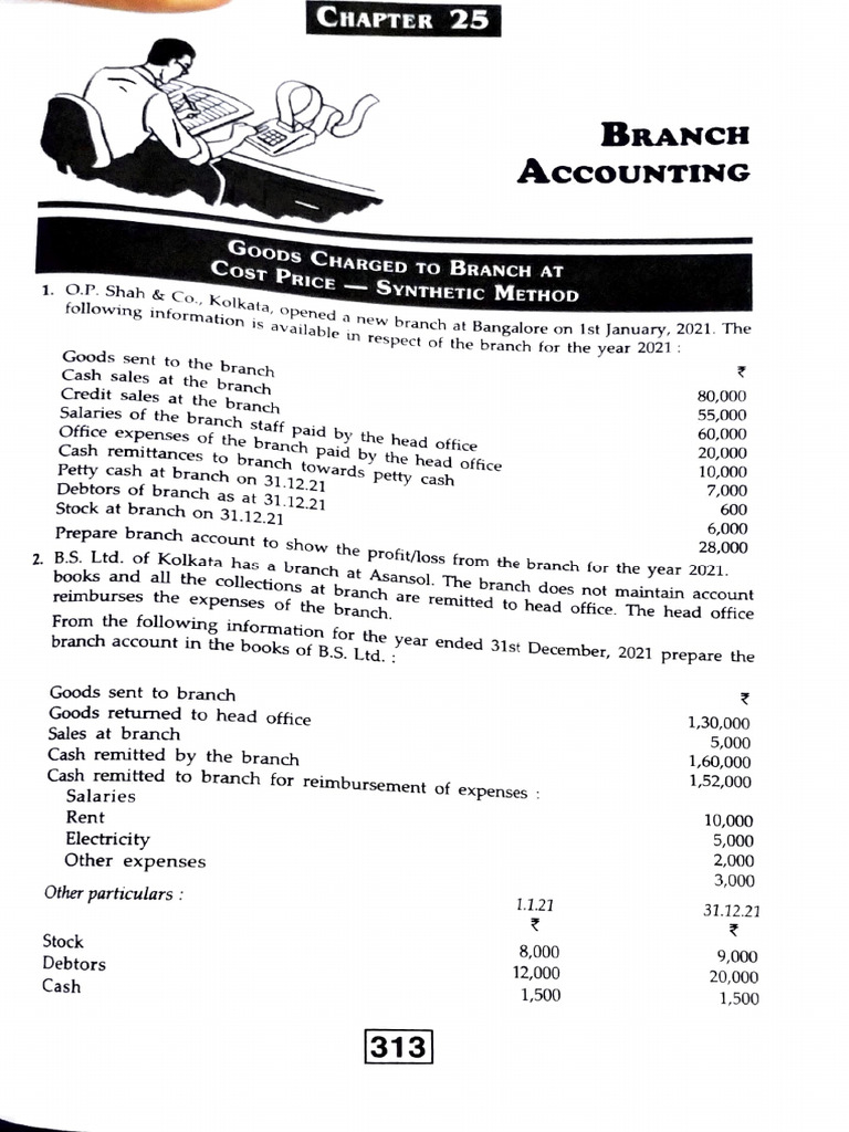 Branch Accounting | PDF