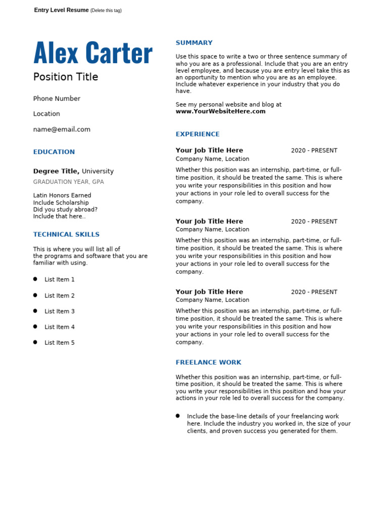 Resume 11 | PDF