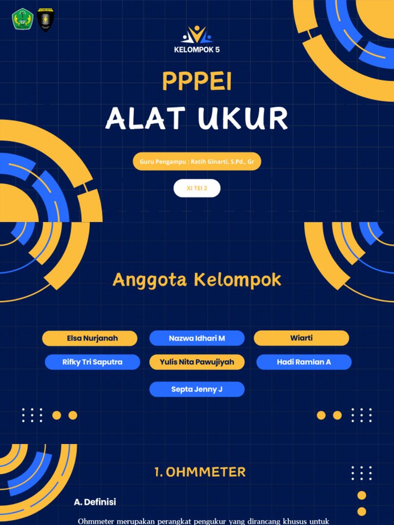 Kel 5 XI TEI 2 - Alat Ukur | PDF