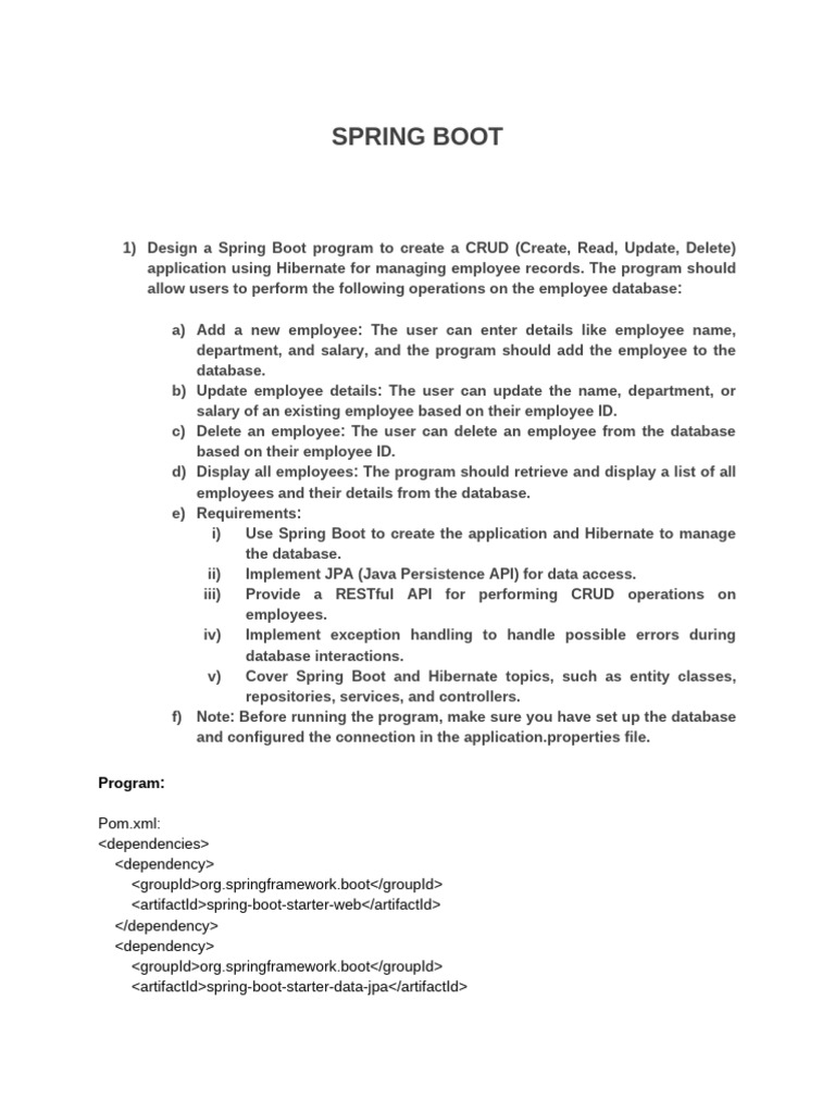 Suvarna Mangina April Full Stack24 SpringBoot Assignment PDF | PDF