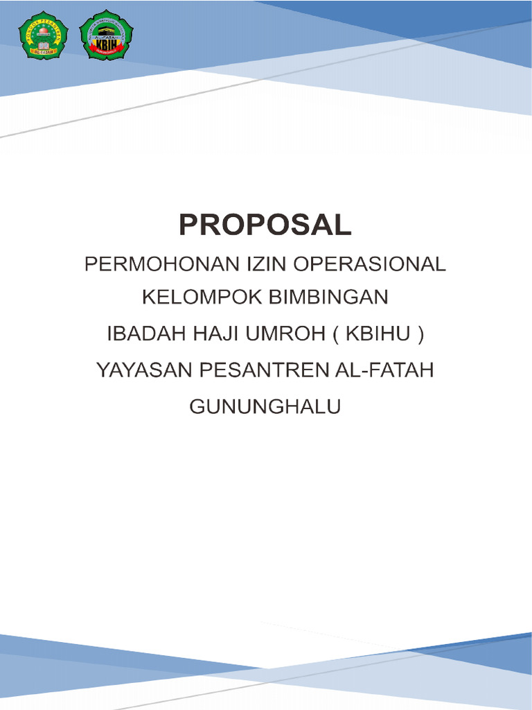 Proposal Izin Kbihu | PDF