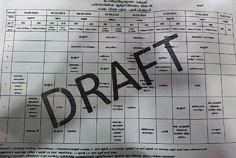 First-Term-Timetable-LP-UP | PDF