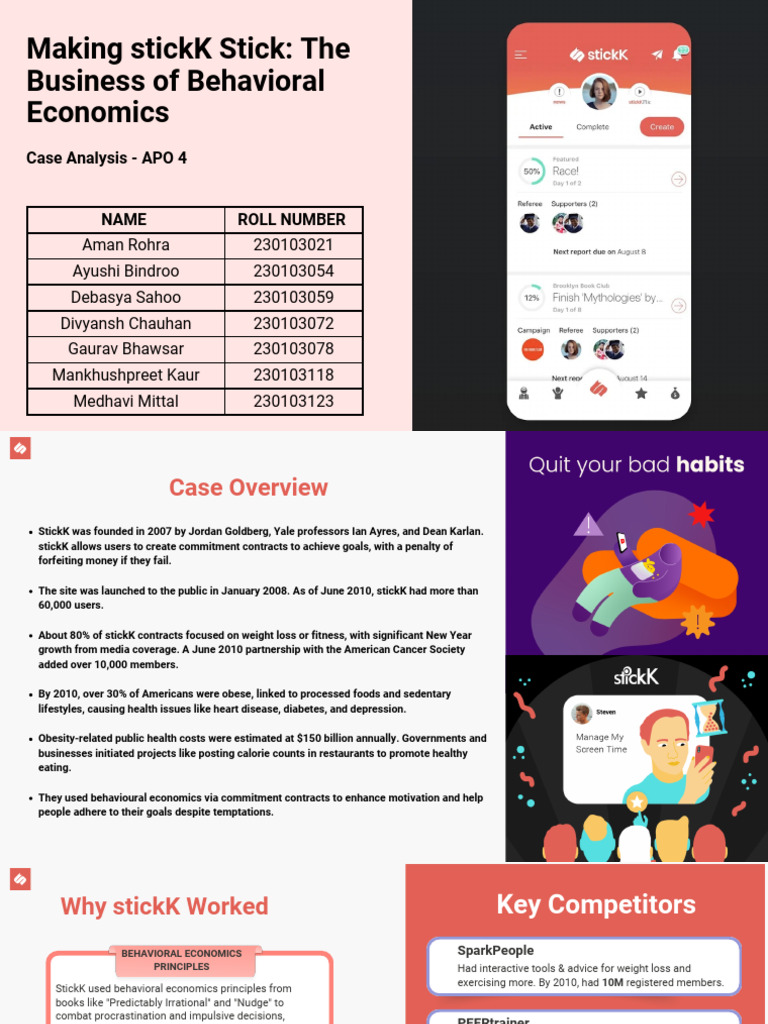 StickK Revenue and Anti-Charity Insights | PDF | Business | Finance ...