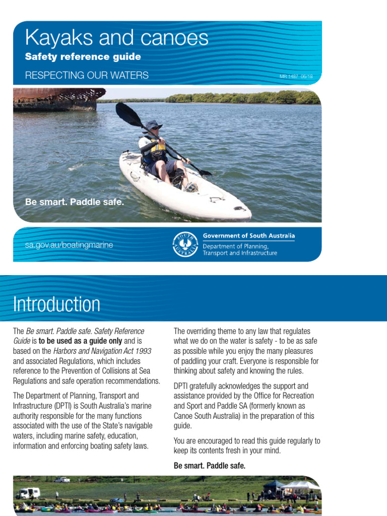Kayak and Canoe Safety Handbook - 2018 | PDF
