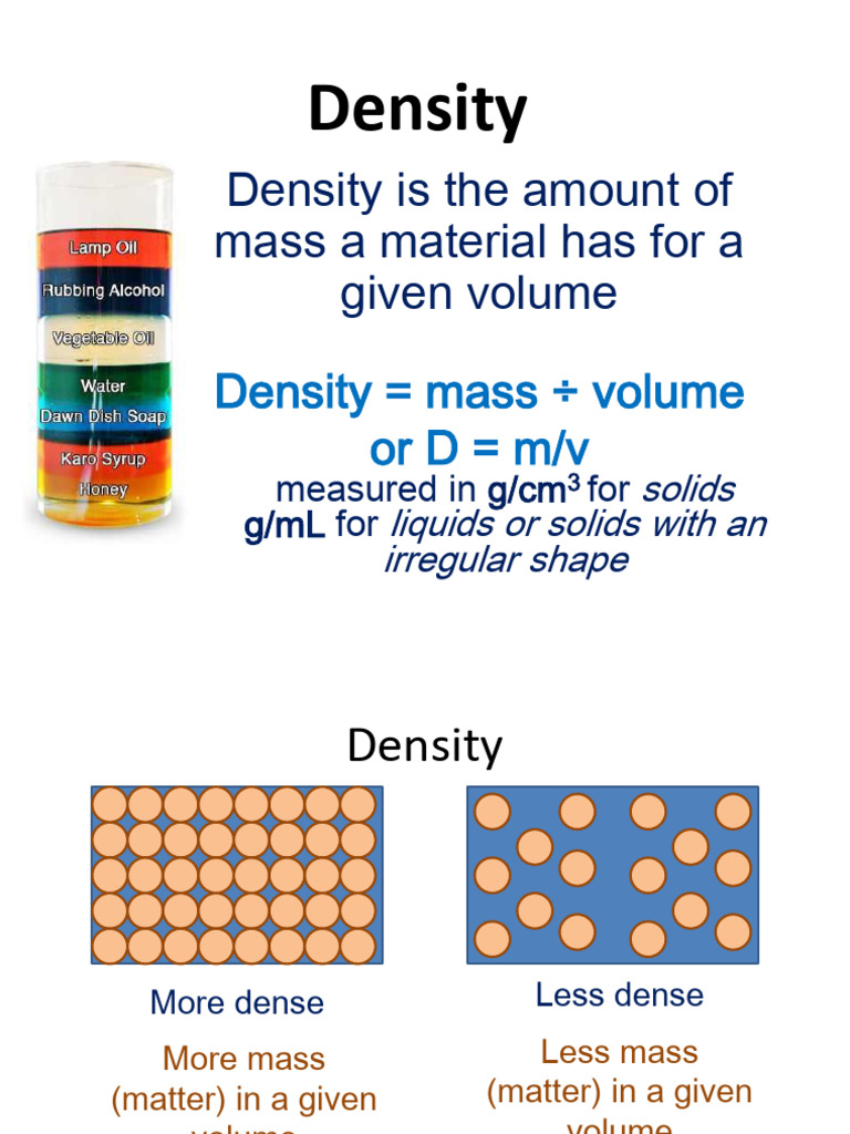 Density Notes | PDF