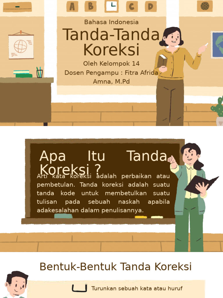 Tanda Tanda Koreksi | PDF