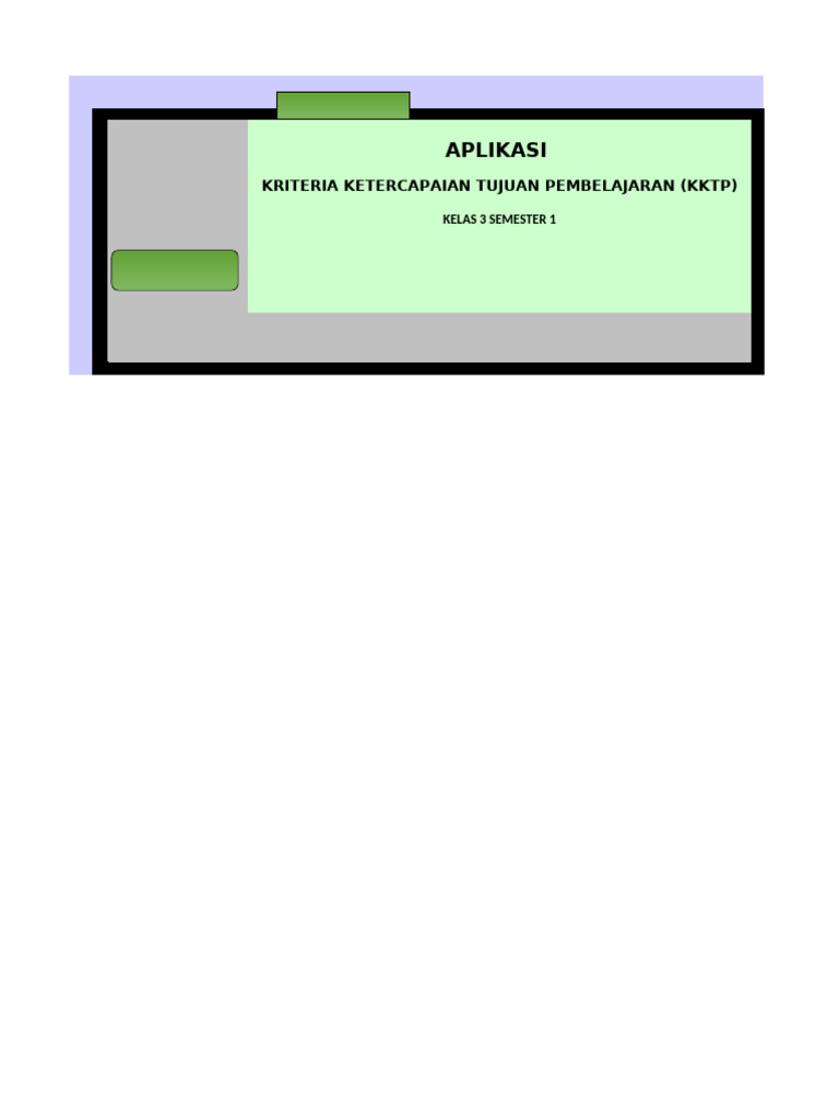 KKTP Kelas 3 | PDF