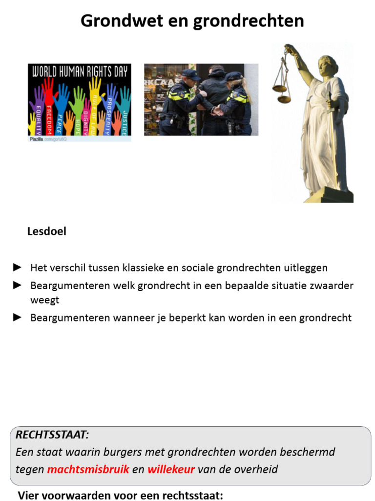 MAAT V4 Rechtsstaat Grondwet en Grondrechten 2024 | PDF