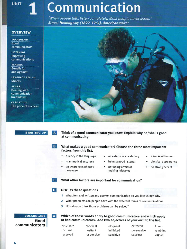 Unit 1-Communication | PDF