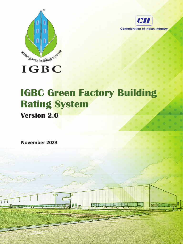 1) IGBC Green Factory Building Version 2.0 | PDF
