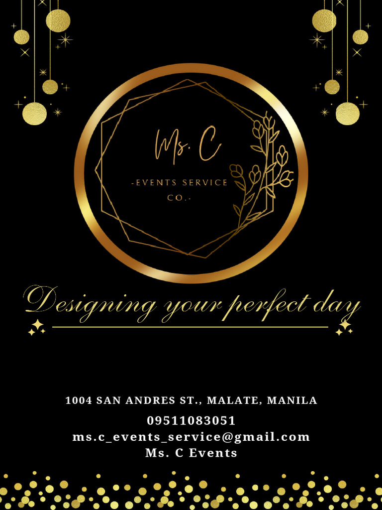 Events Management Personalportfolio | PDF