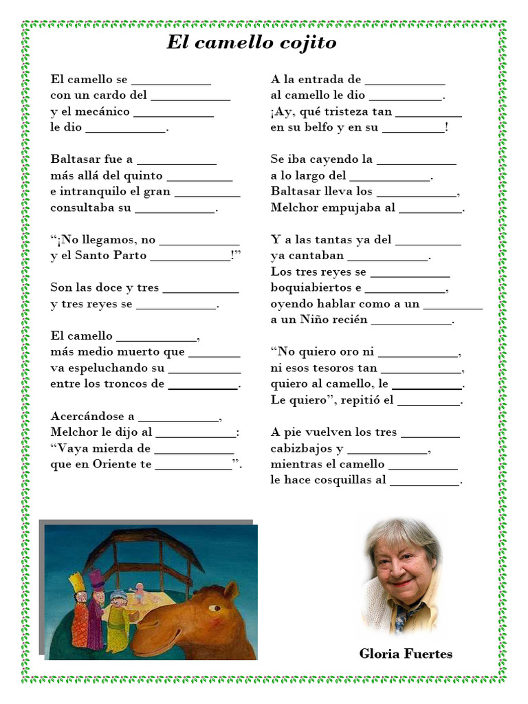El Camello Cojito Alumnos | PDF