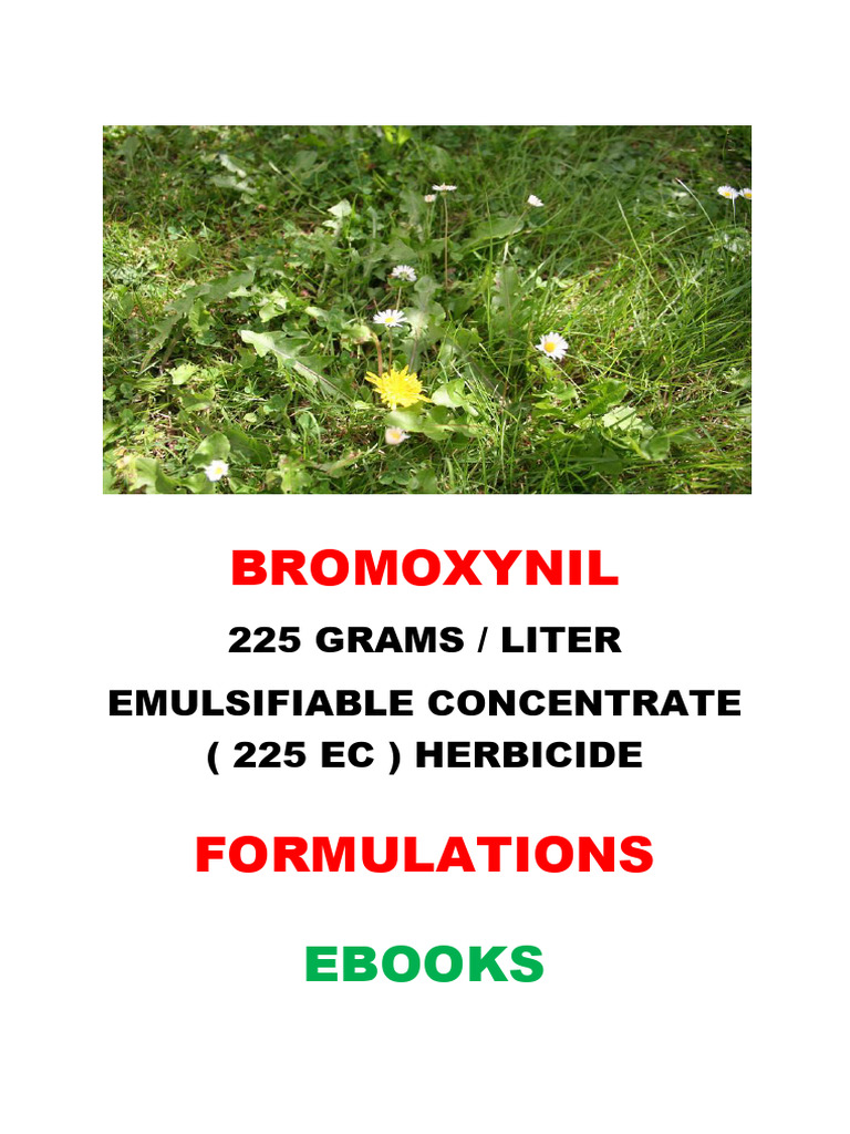 Bromoxynil 225 Grams Liter Emulsifiable Concentrate 225 Ec Herbicide ...