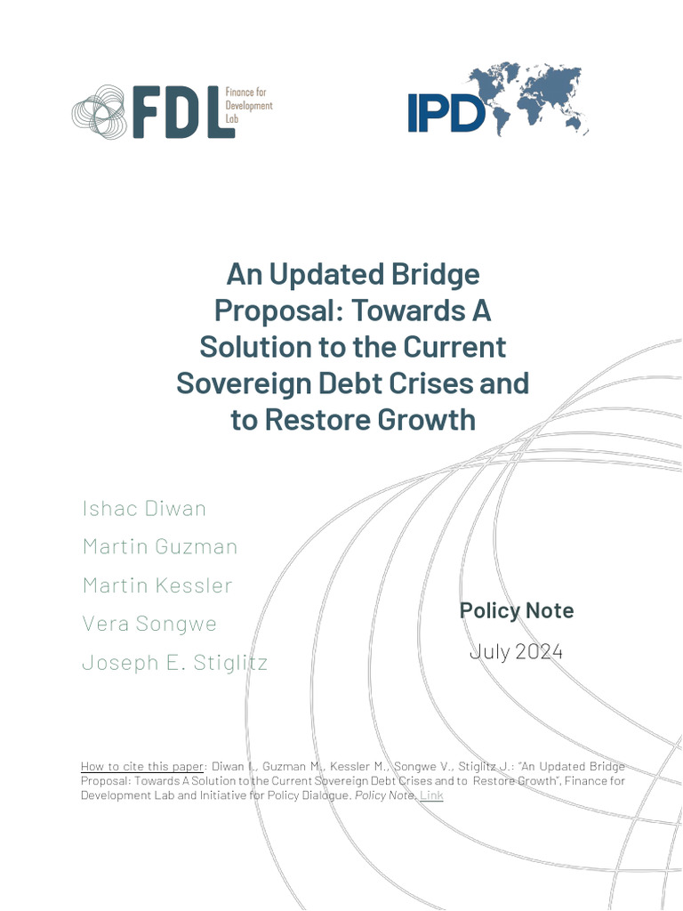 The Bridge Proposal - Towards A Solution To The Current Sovereign Debt ...