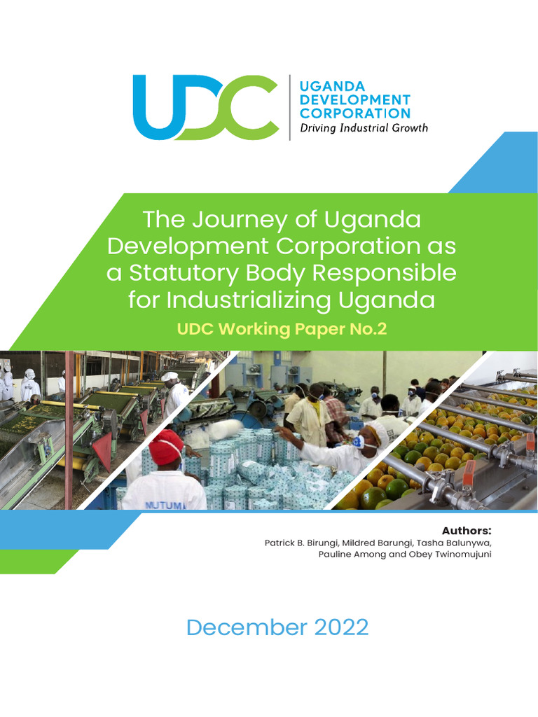 Udc History Working Paper 2 | PDF