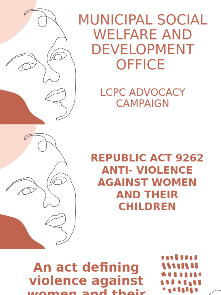 Advocacy Campaign MSWDO | PDF | Child Abuse | Violence