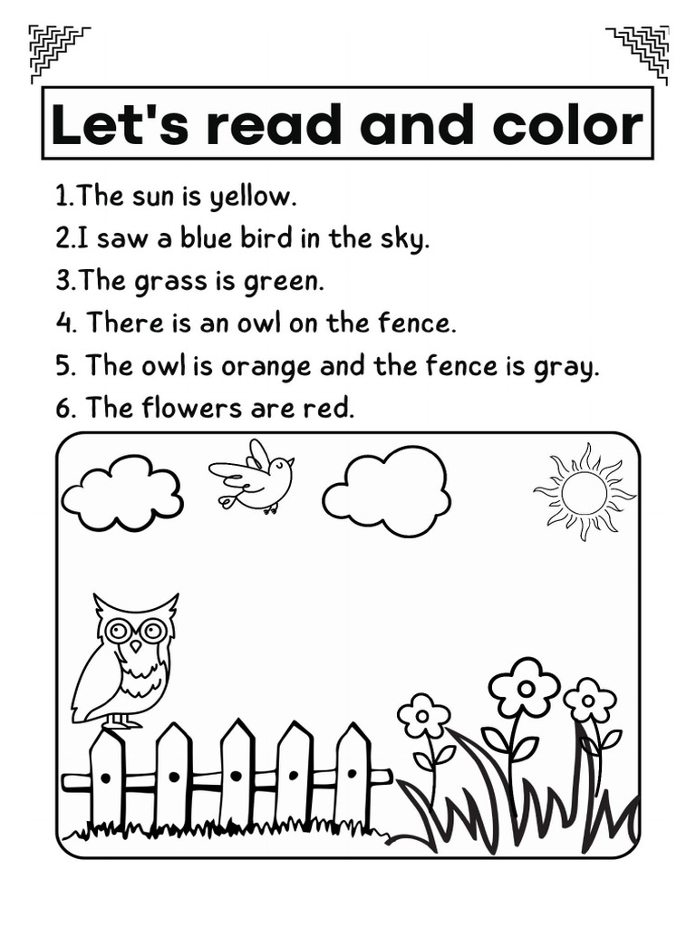 READ AND COLOUR | PDF