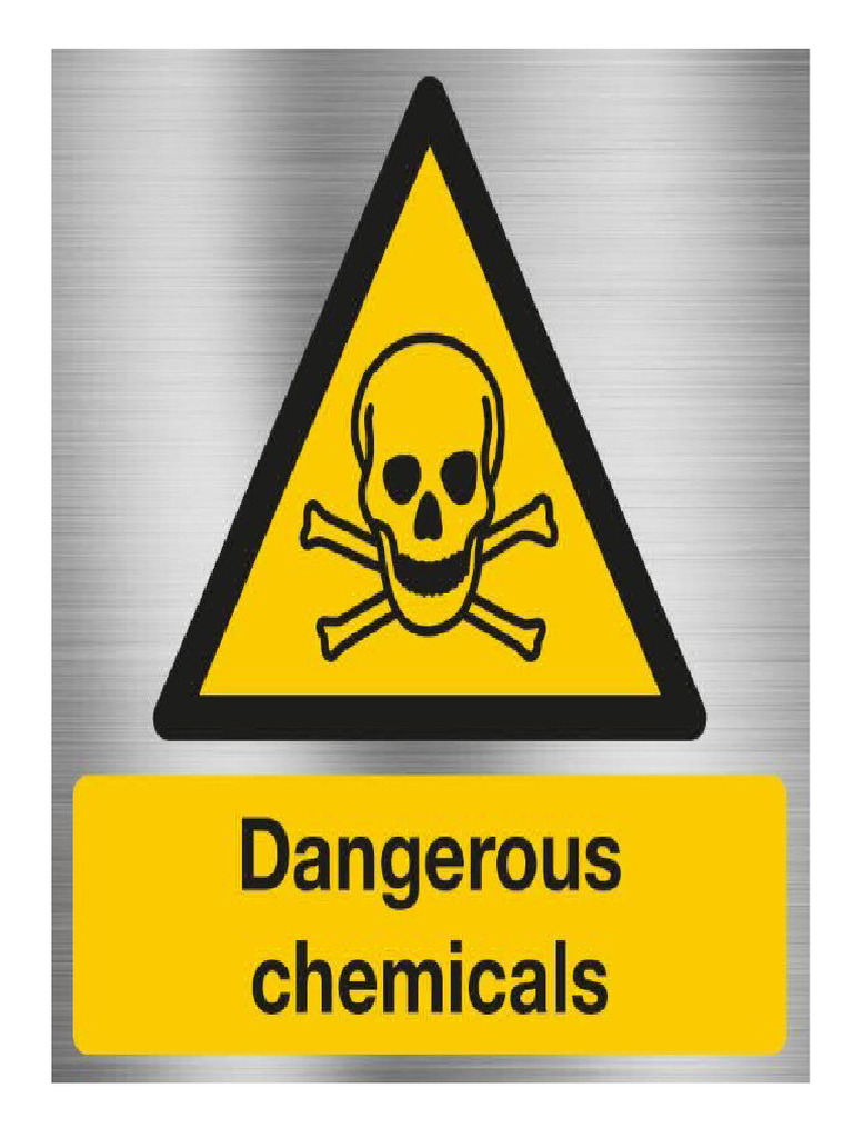 Signage For Chemical | PDF