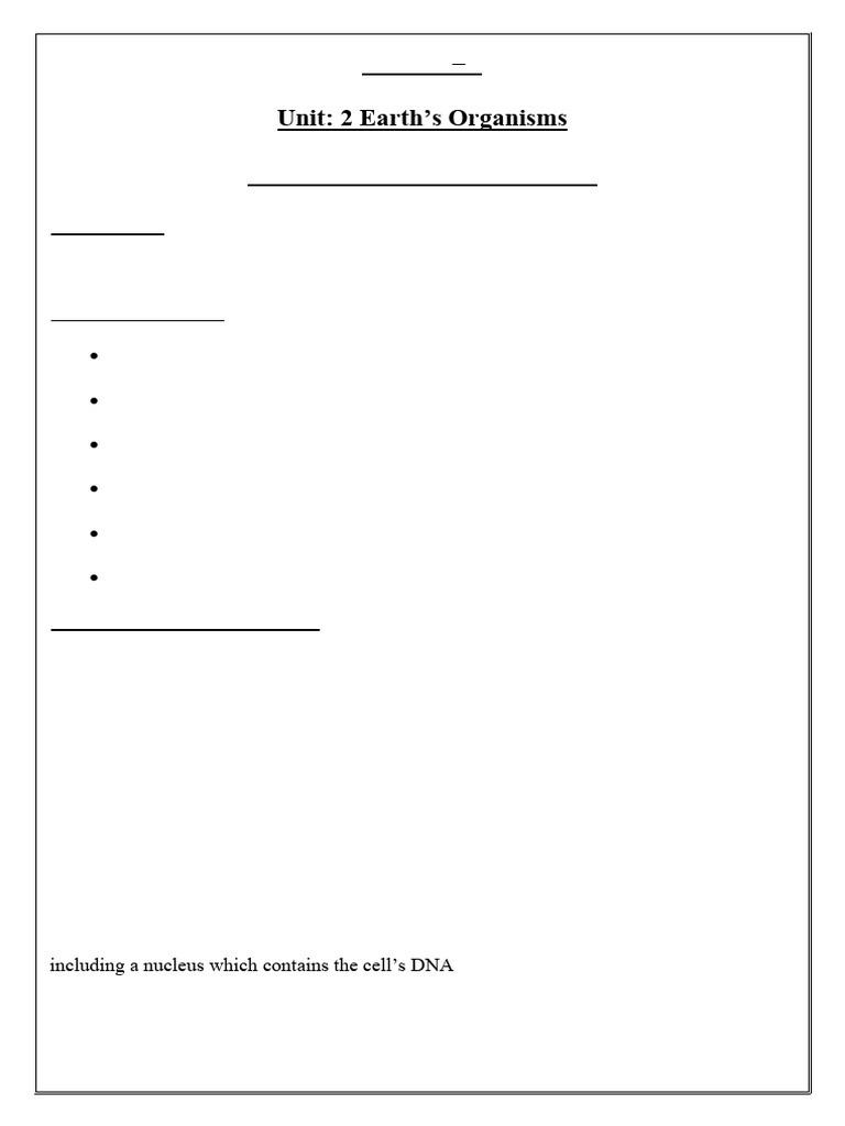 Module - B Unit: 2 Earth's Organisms Lesson: 3 Introduction To Plants | PDF