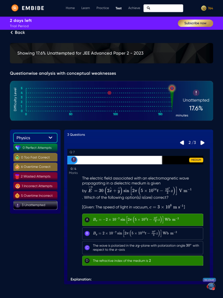 Embibe Test Feedback Page 12 | PDF