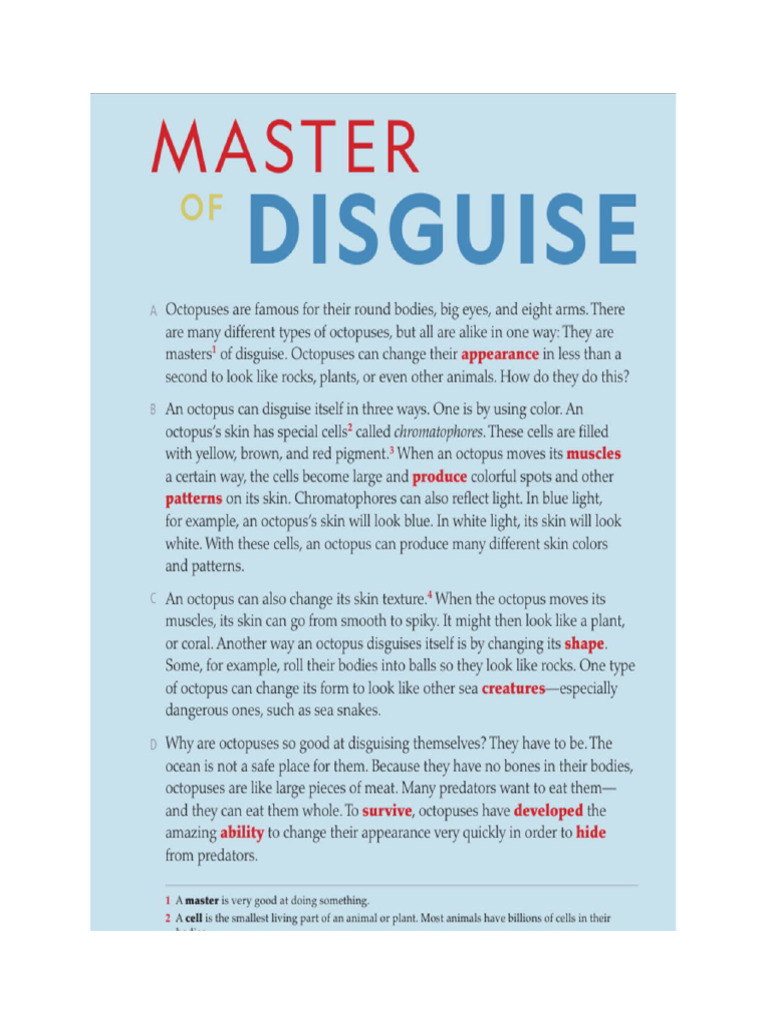 Unit 1B, Reading Explorer 1 | PDF