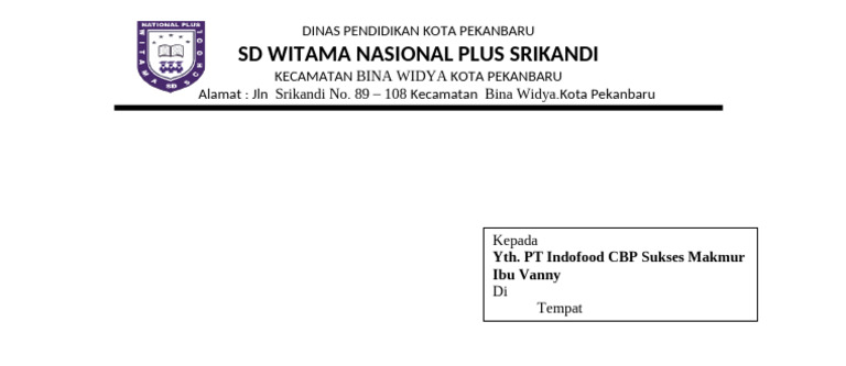 Logo Amplop Witama SKD Ok | PDF