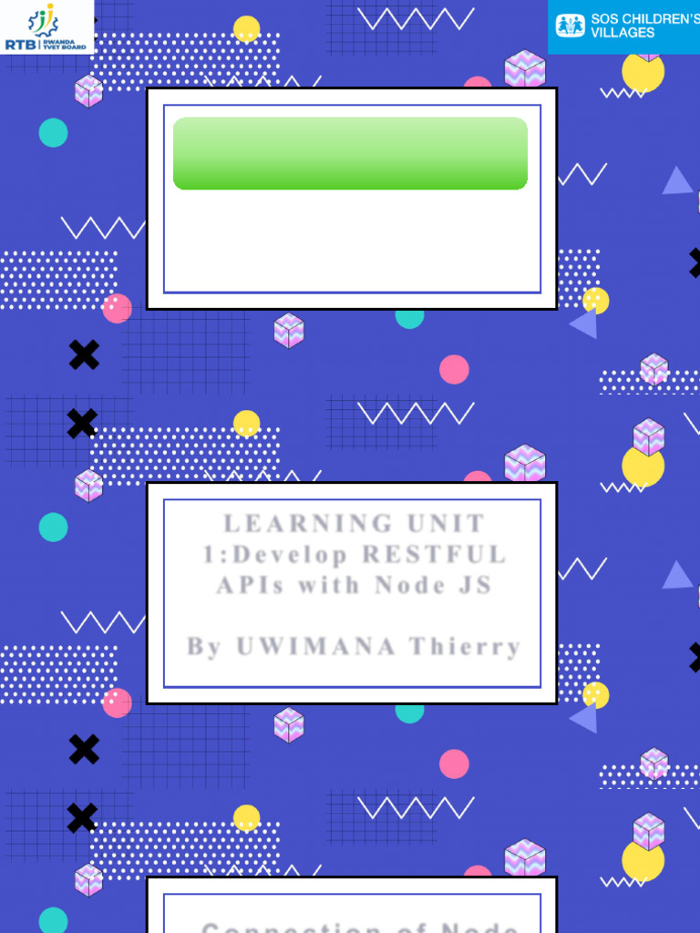 Develop RESTFUL APIs | PDF