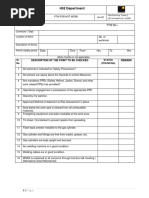 Height Pass and Vertigo Test Report Format | PDF