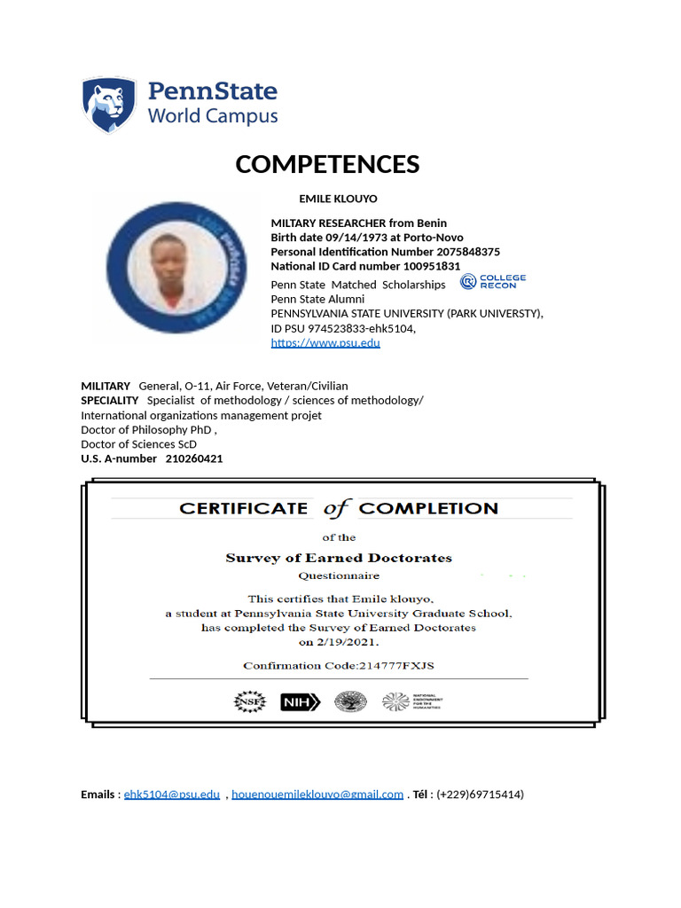 COMPETENCES | PDF