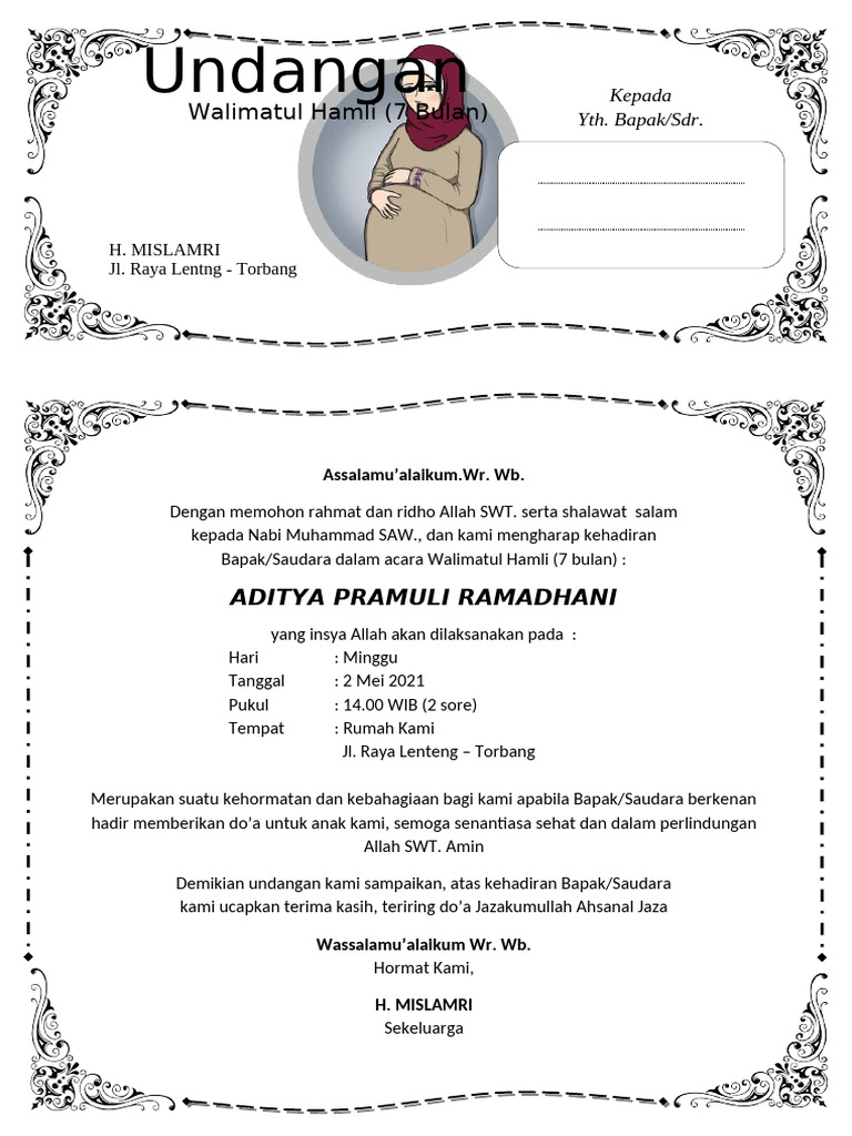 Und 7bulan Sample A41 Lembar | PDF