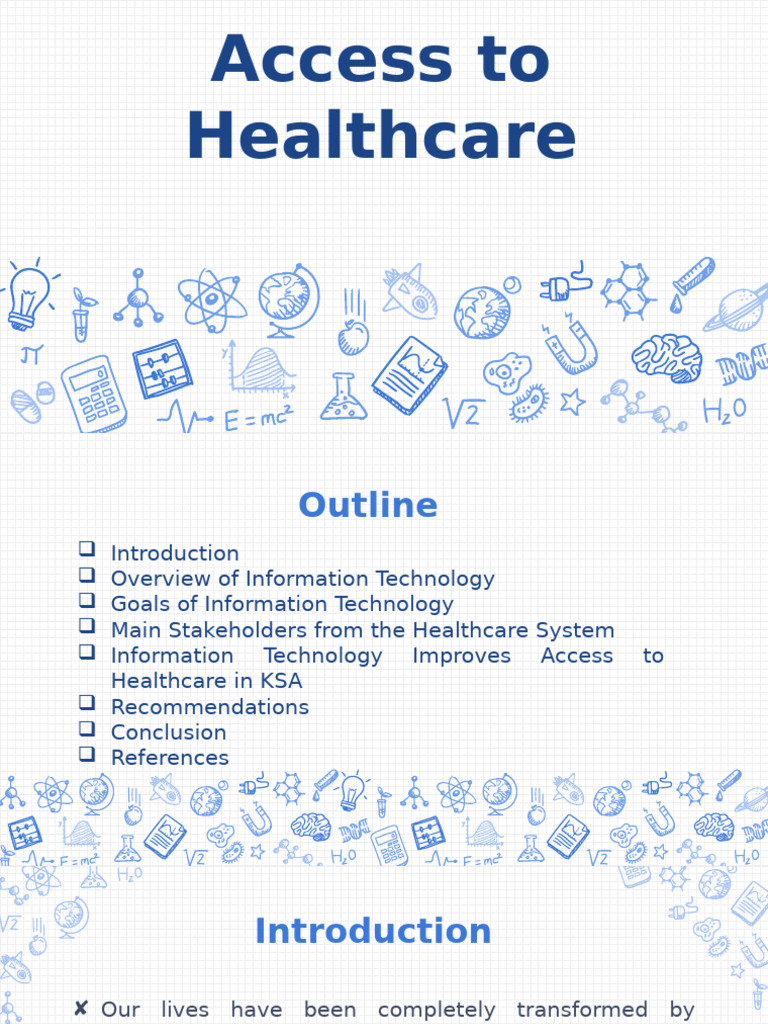 Access To Healthcare | PDF | Electronic Health Record | Business