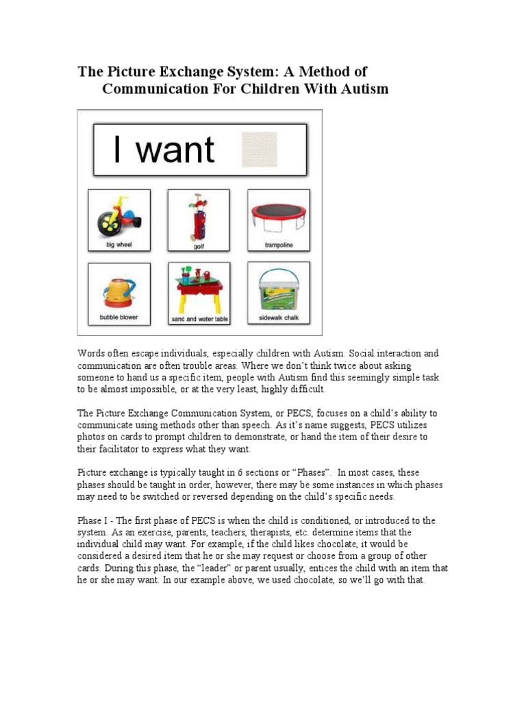 Autism Met. PECS | PDF | Epistemology | Behavioural Sciences
