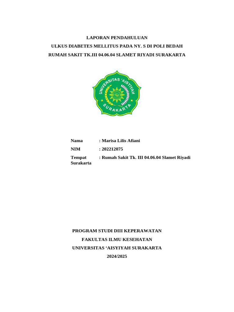 Resume Kasus Lukaa (1) - 1 | PDF