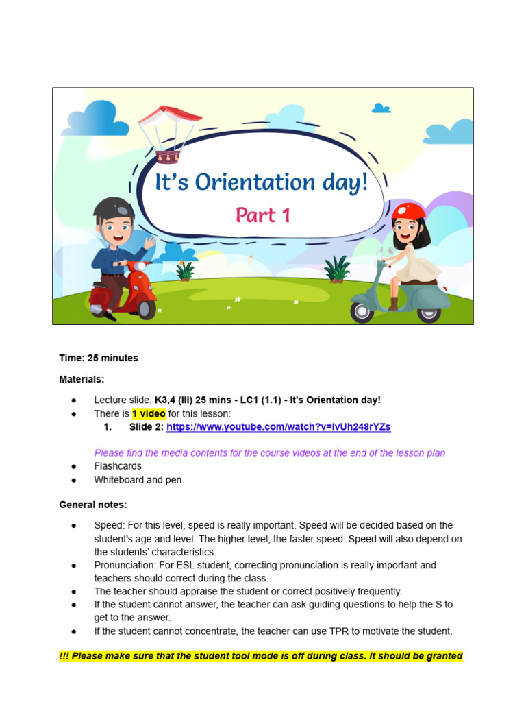 TEENS - Lesson Plan | PDF