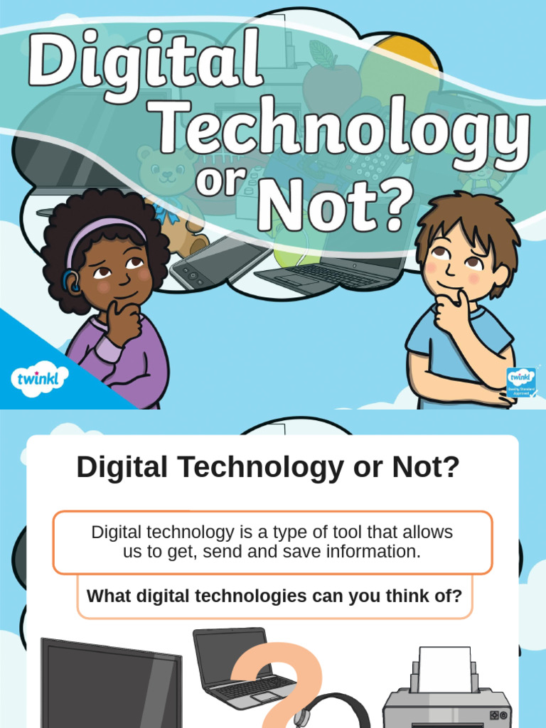 Au Di 6 Digital Technology or Not Powerpoint Ver 1 | PDF