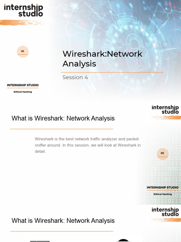 Session 4 Wireshark and Analysis | PDF