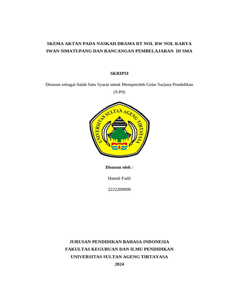 Skripsi Hamdi Bab 1 3 Revisi 2 Pdf
